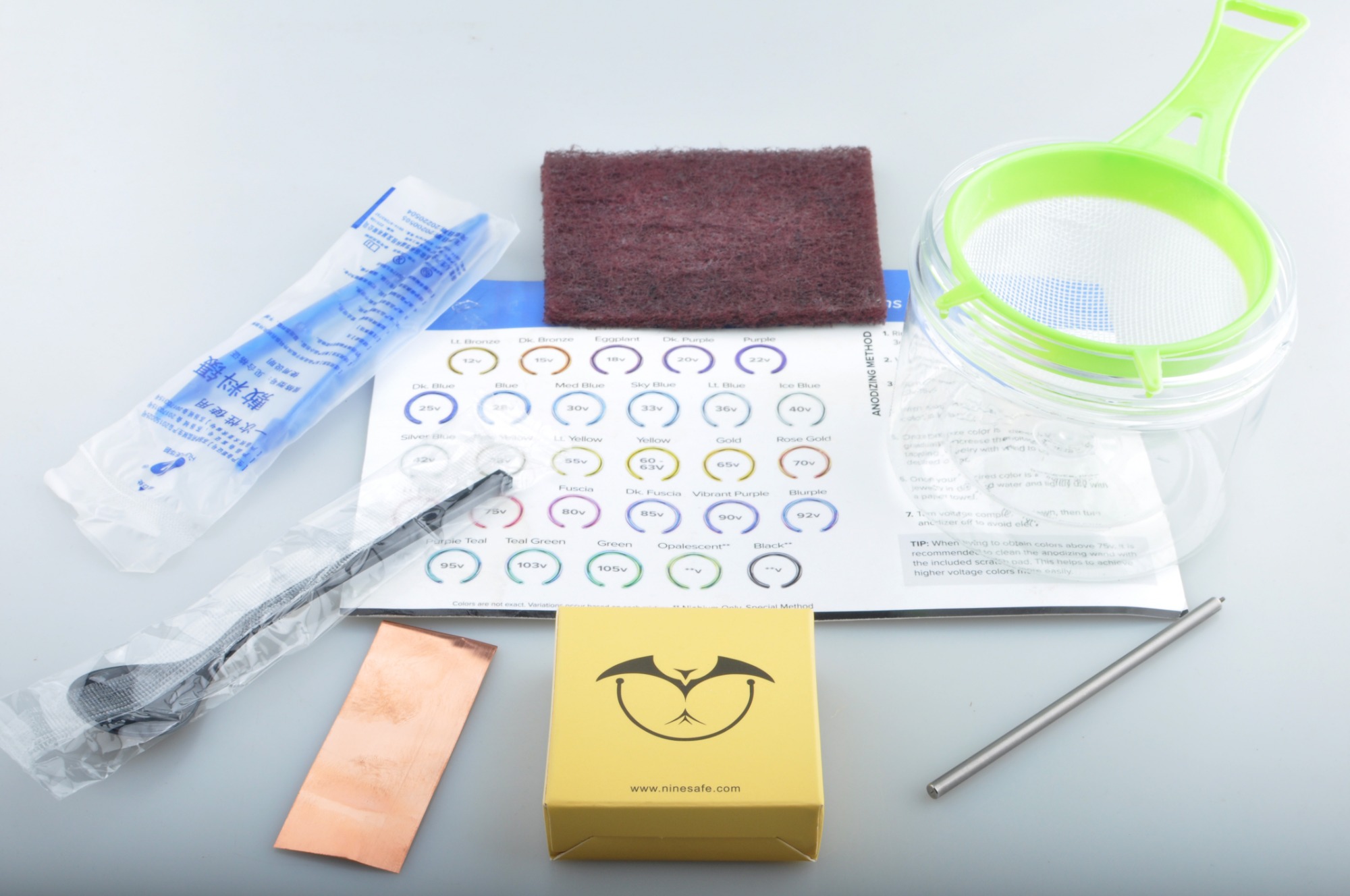 ASTM F136 Titanium Anodizing Machine Anodizing Kits AM-3