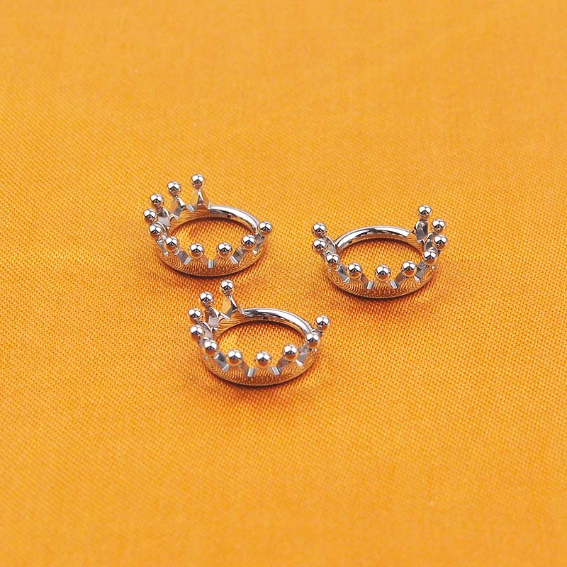 ASTM F136 Titanium Crown Hinged Hoop Conch Earring 16G Crown Cartilage ...